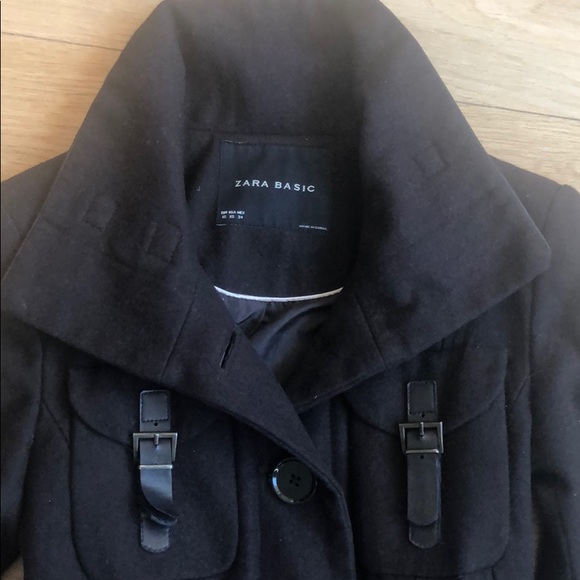 Zara | Jackets & Coats | Zara Chocolate Brown Jacket | Poshmark